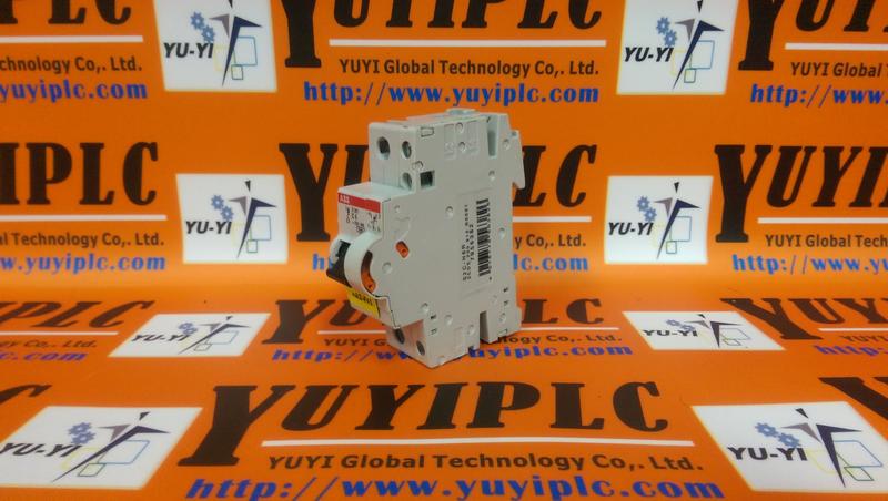 ABB S2C-H6R Circuit Breaker - PLC DCS SERVO Control MOTOR POWER SUPPLY IPC ROBOT